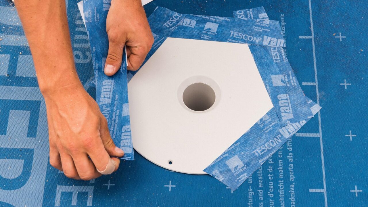 Pro Clima Adhero Floor drain | Eco-bouwmaterialen